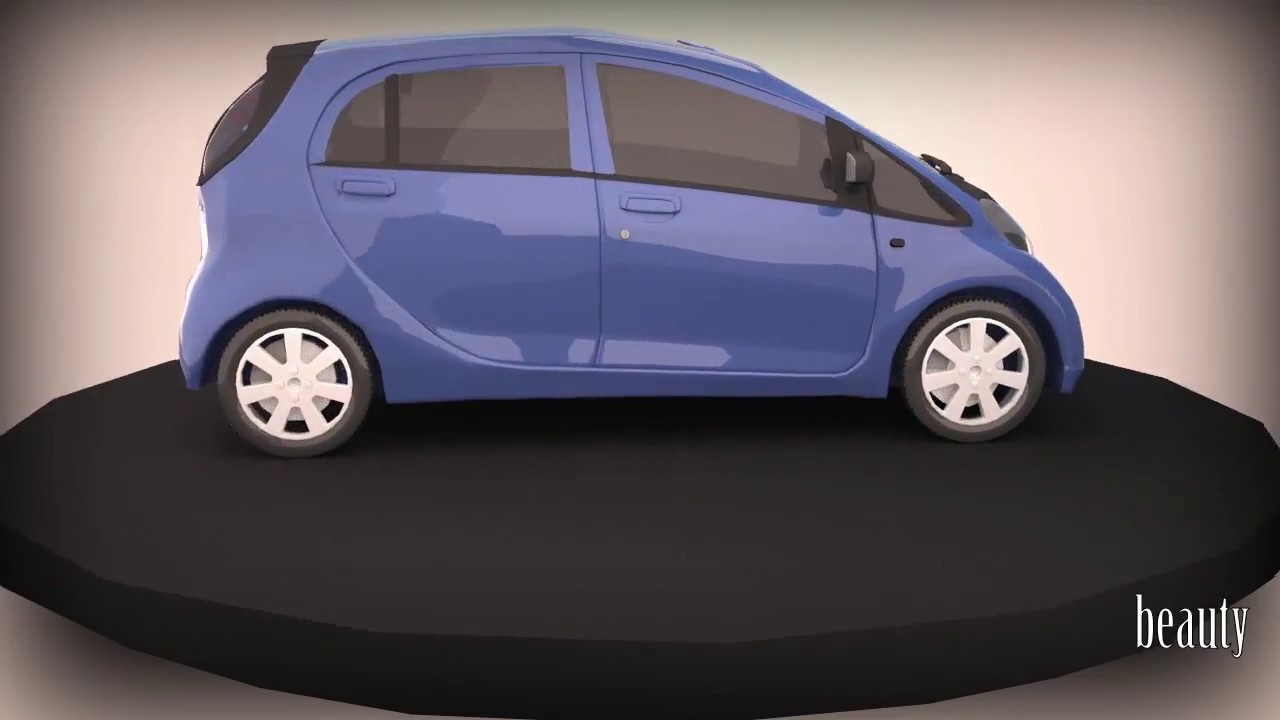 ArtStation - modeling car (Peugeot ION)