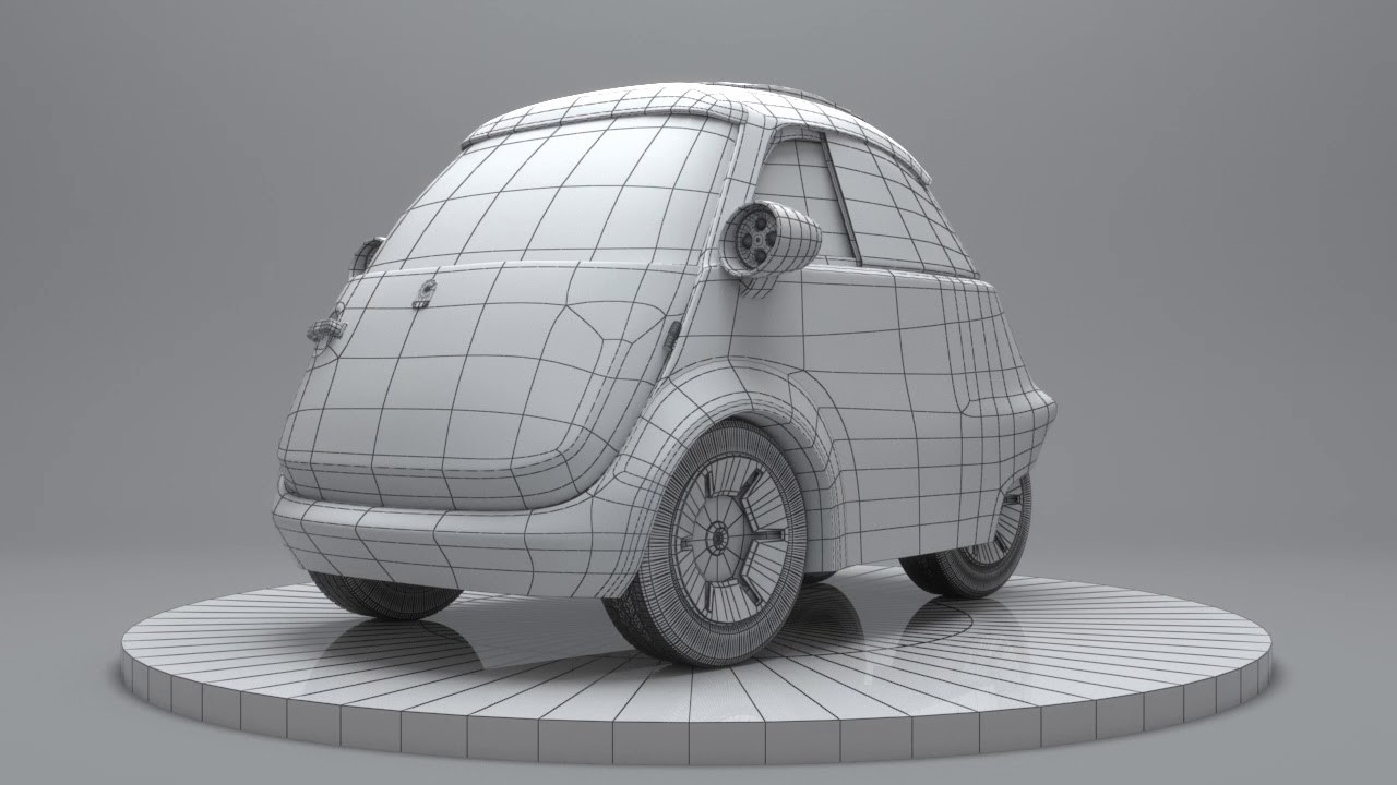ArtStation - Microlino Electric Car 3D
