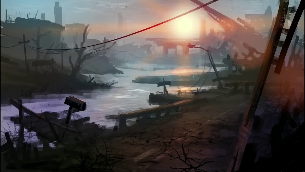 ArtStation - Post-apocalypse - fast sketch