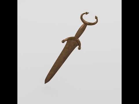 ArtStation - Bronze dagger