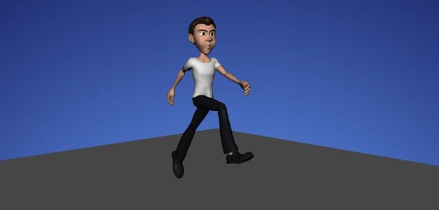 ArtStation - Human walk & run animation cycle