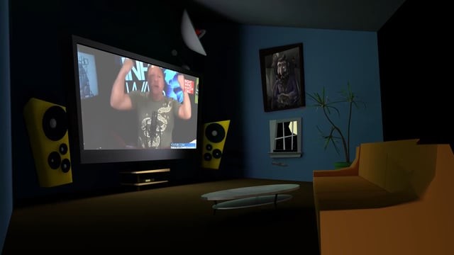 ArtStation - Living Room cell-shading test
