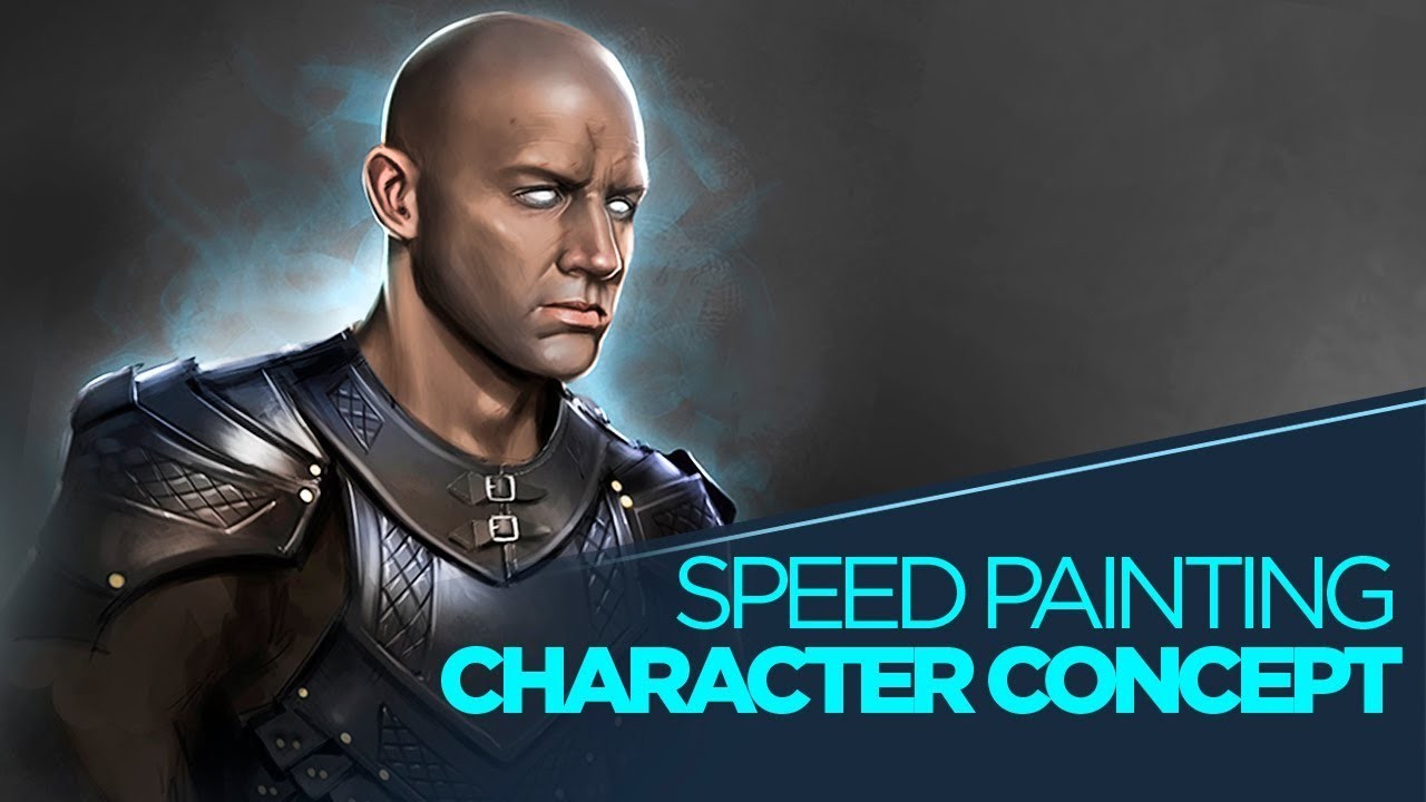 ArtStation - BUST CHARACTER CONCEPT - Speed Painting