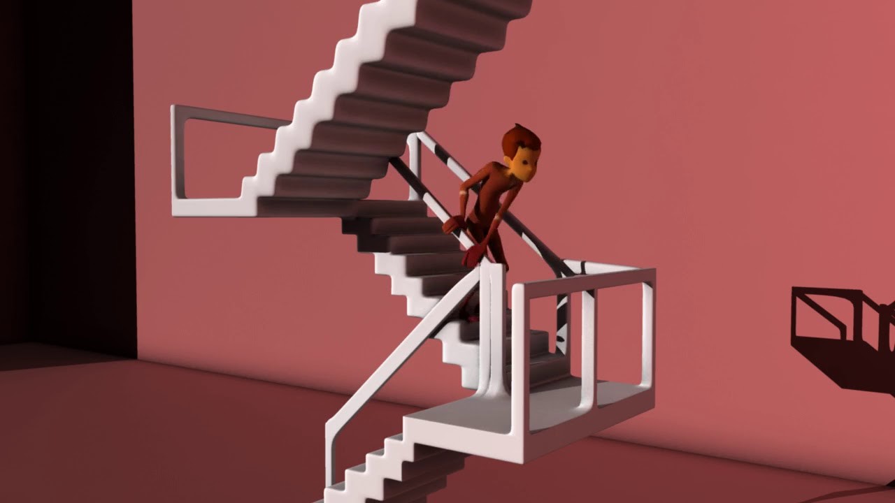 ArtStation - stair Animation