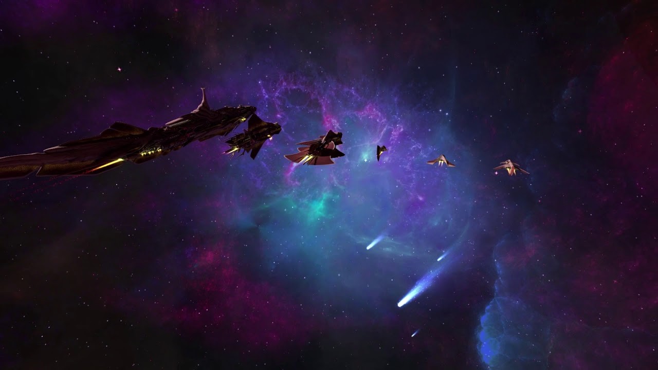 ArtStation - Endless Space 2 - Unfallen Spaceship VFX