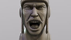 ArtStation - Screaming dude