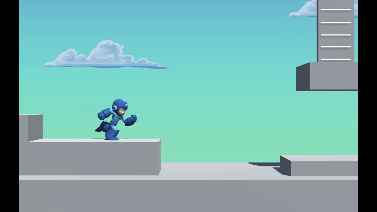 ArtStation - Megaman 2.5D Remake - Animation