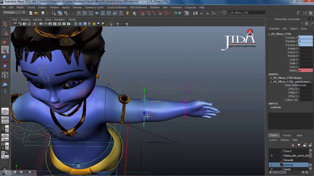 ArtStation - Krishna Rig
