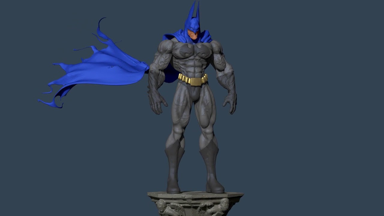 ArtStation - Batman Simon Bisley Zbrush Turntable