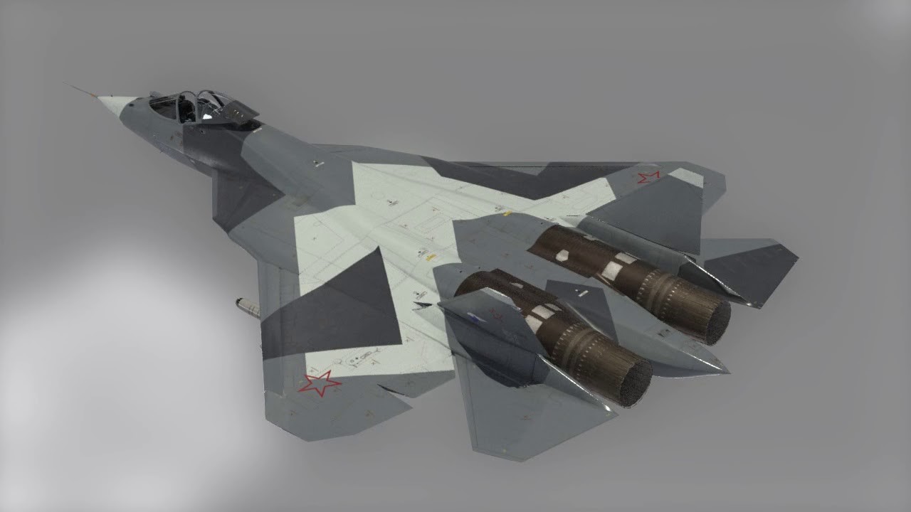 ArtStation - Rigging SU-57