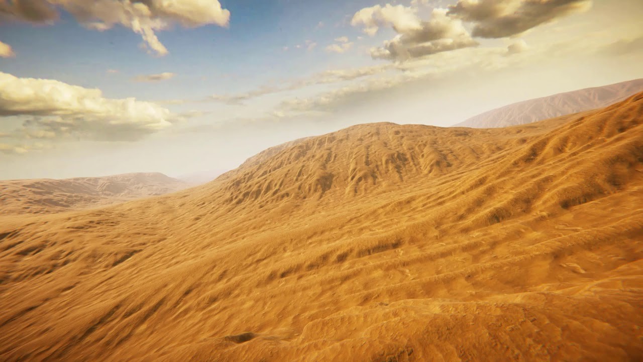 ArtStation - stylize desert on unity