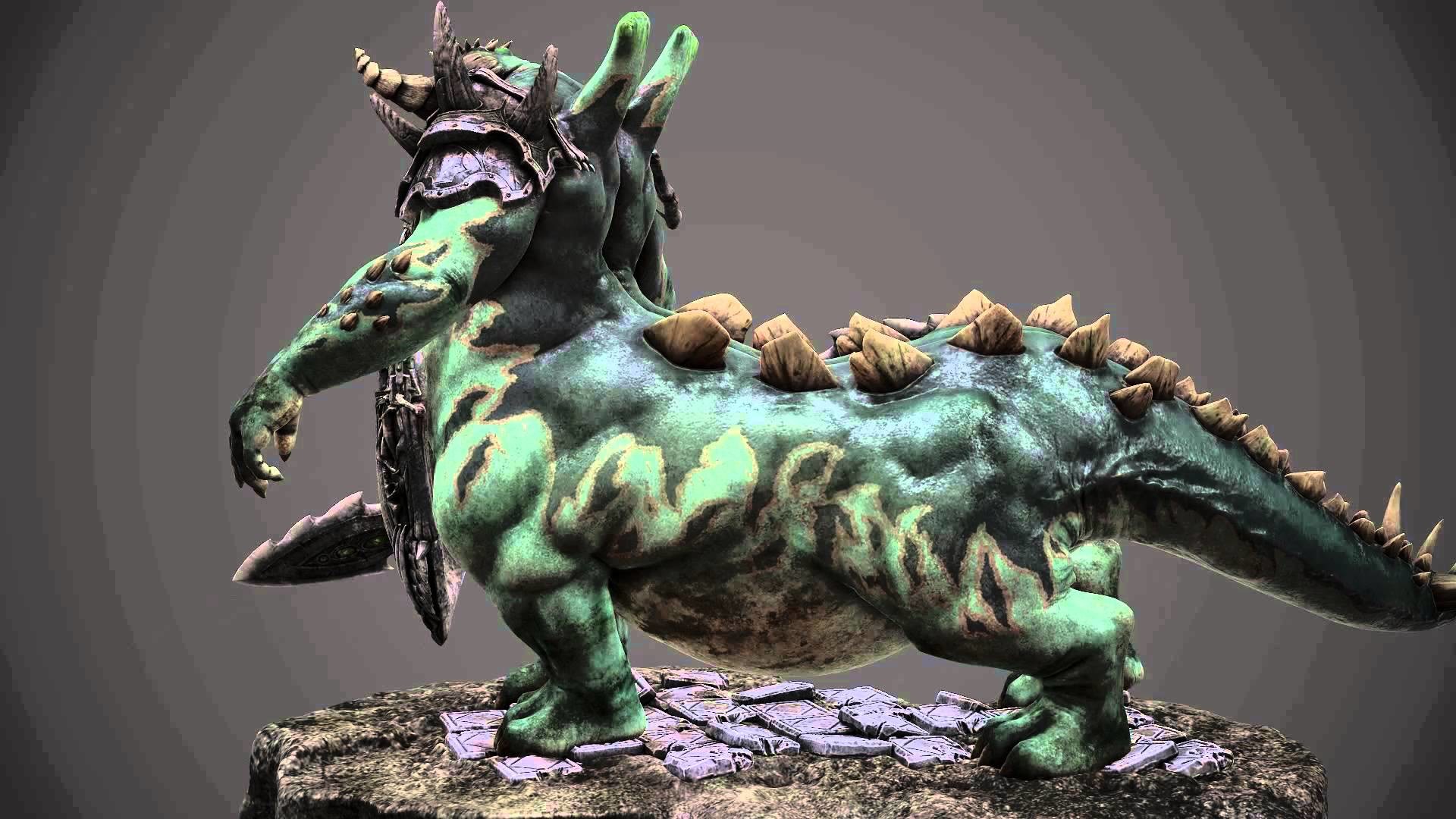 ArtStation - Mannoroth FanArt Turntable