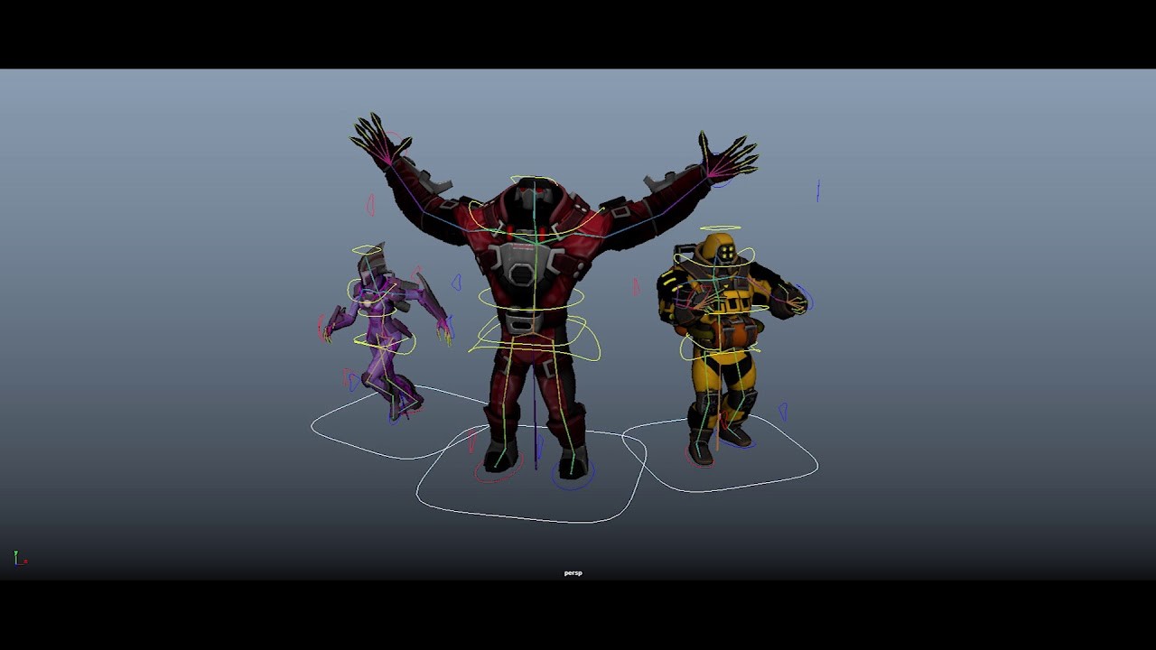 ArtStation - Ore Character Rigs