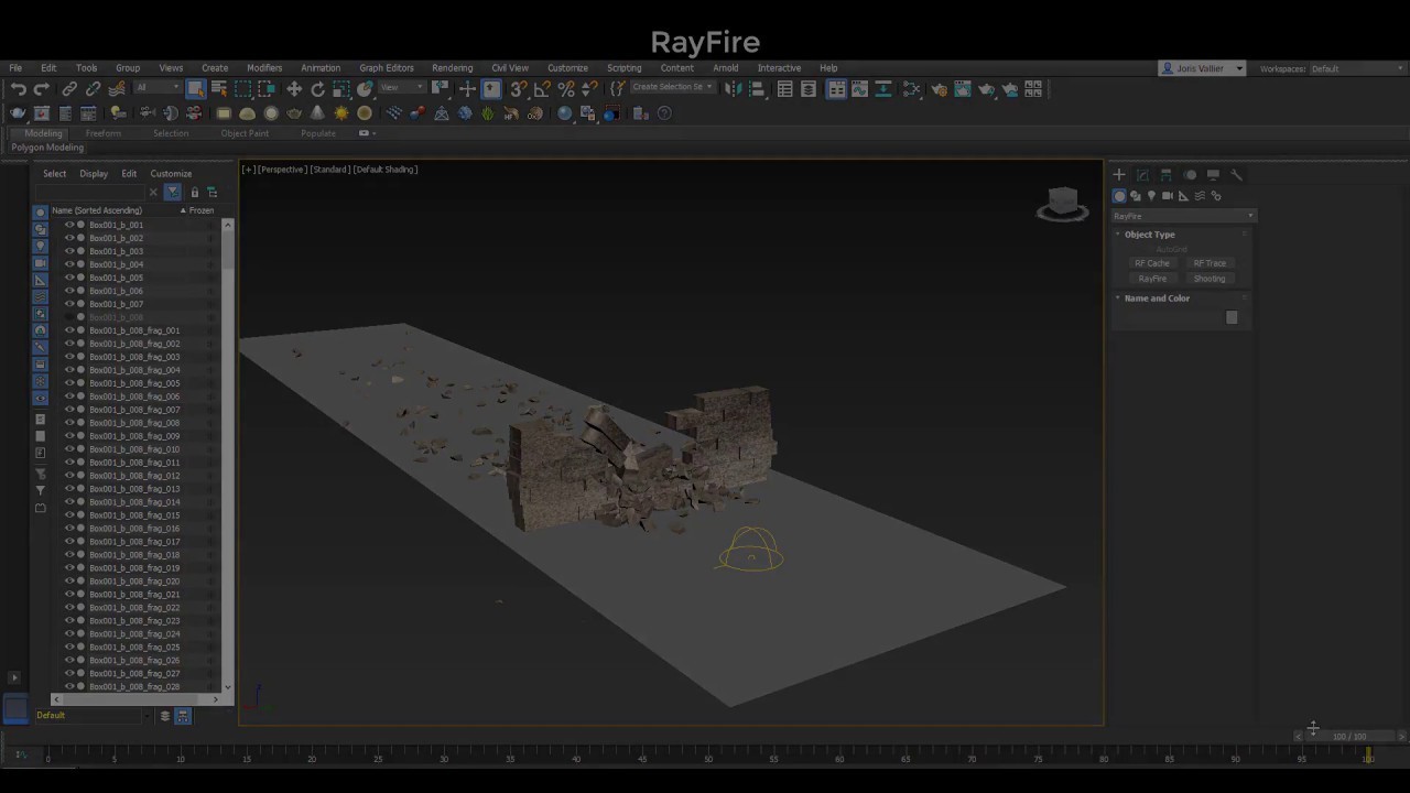 ArtStation - 3ds Max - RayFire - First try