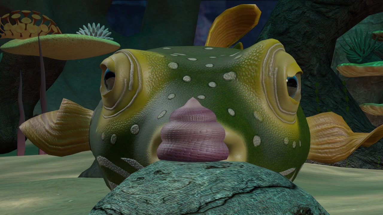 ArtStation - Puffer fish animation