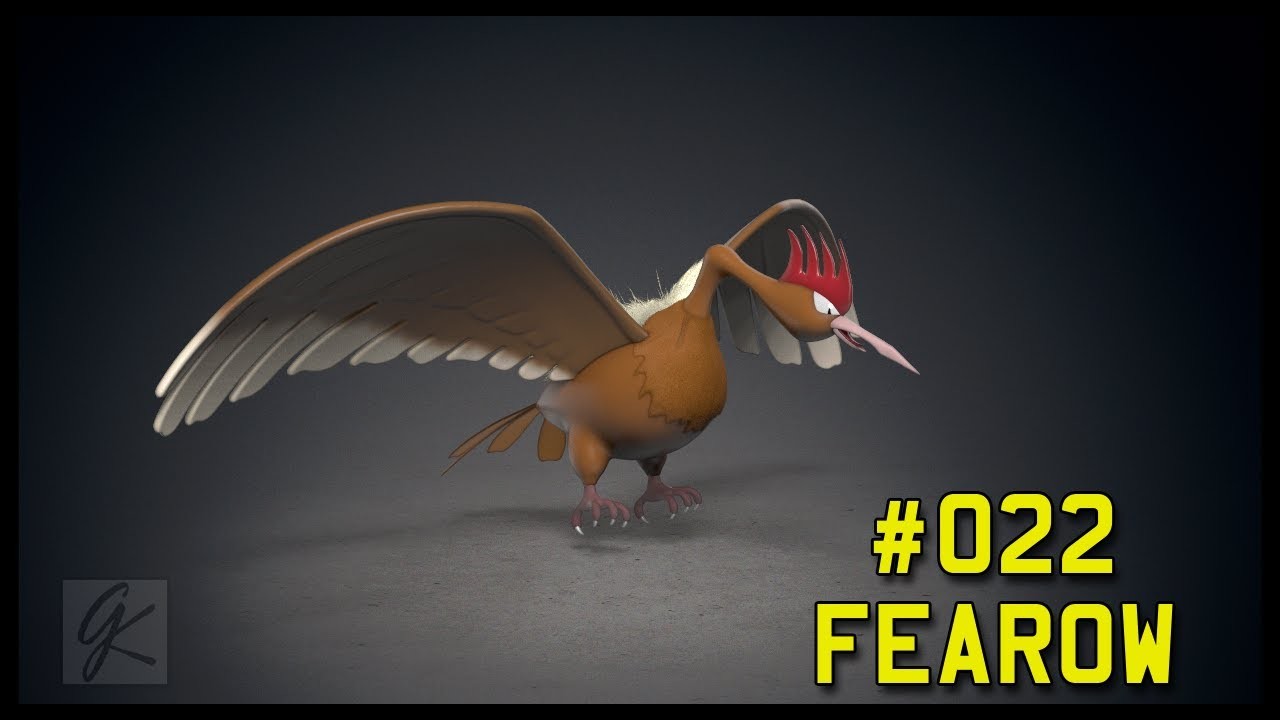 ArtStation - #022 Fearow