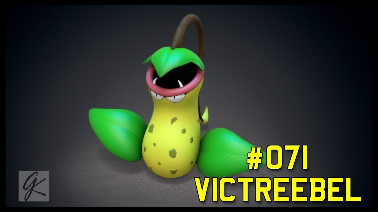 ArtStation - #071 Victreebel