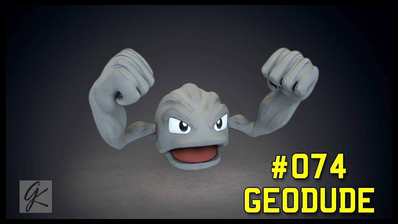 ArtStation - #074 Geodude