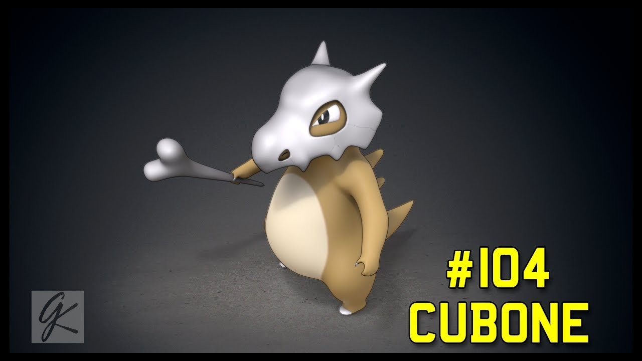 ArtStation - #104 Cubone