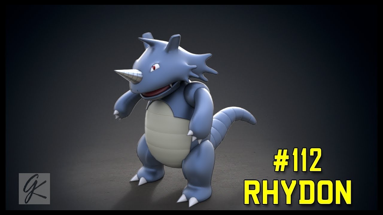 ArtStation - #112 Rhydon