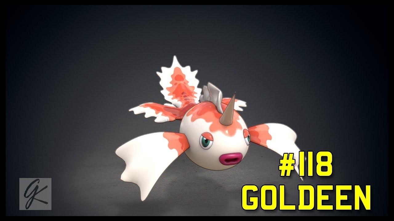 ArtStation - #118 Goldeen
