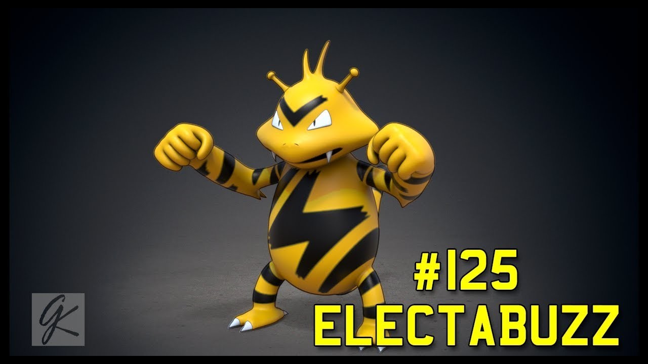 ArtStation - #125 Electabuzz