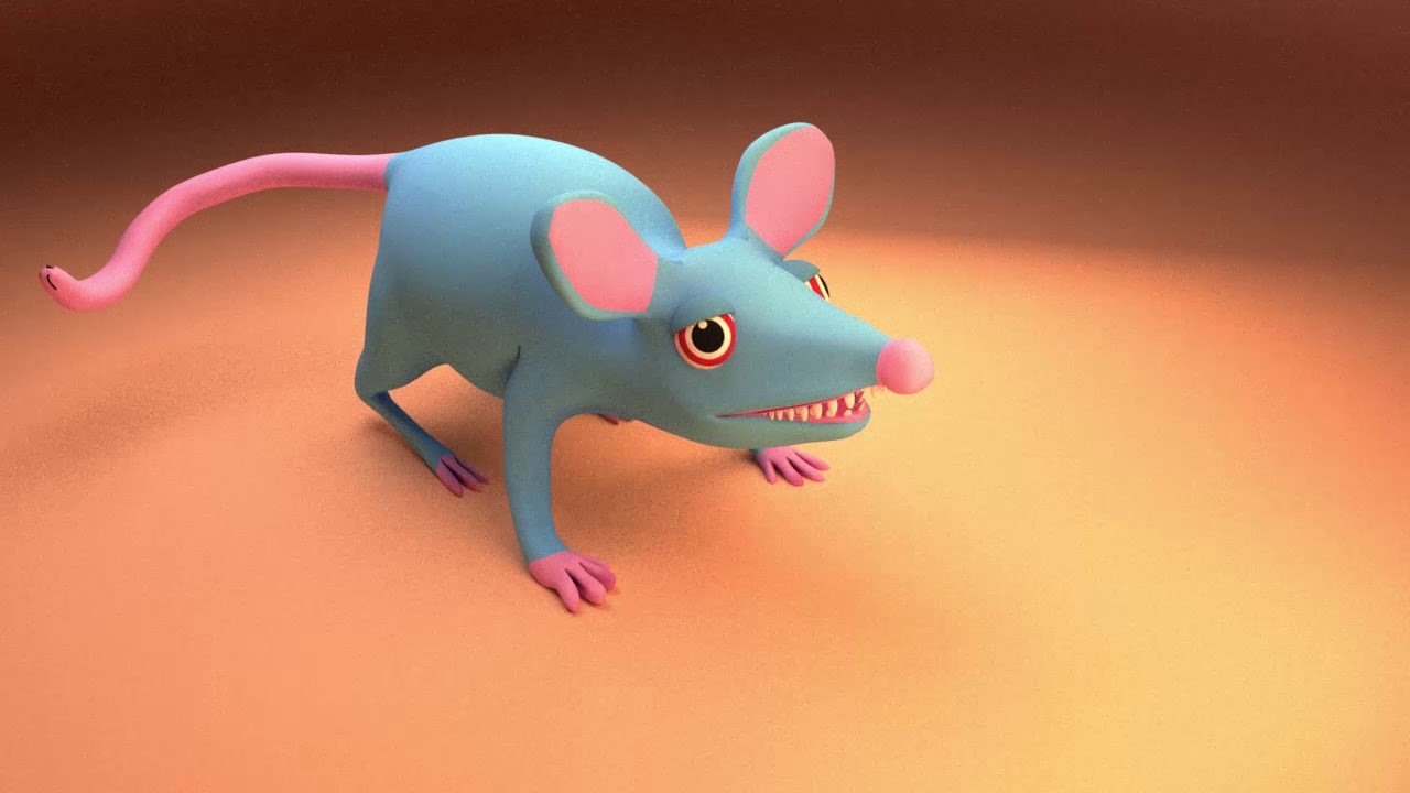 ArtStation - Cartoon Rat Animation