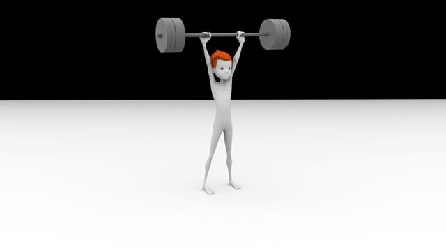 ArtStation - Weightlifting's Animation