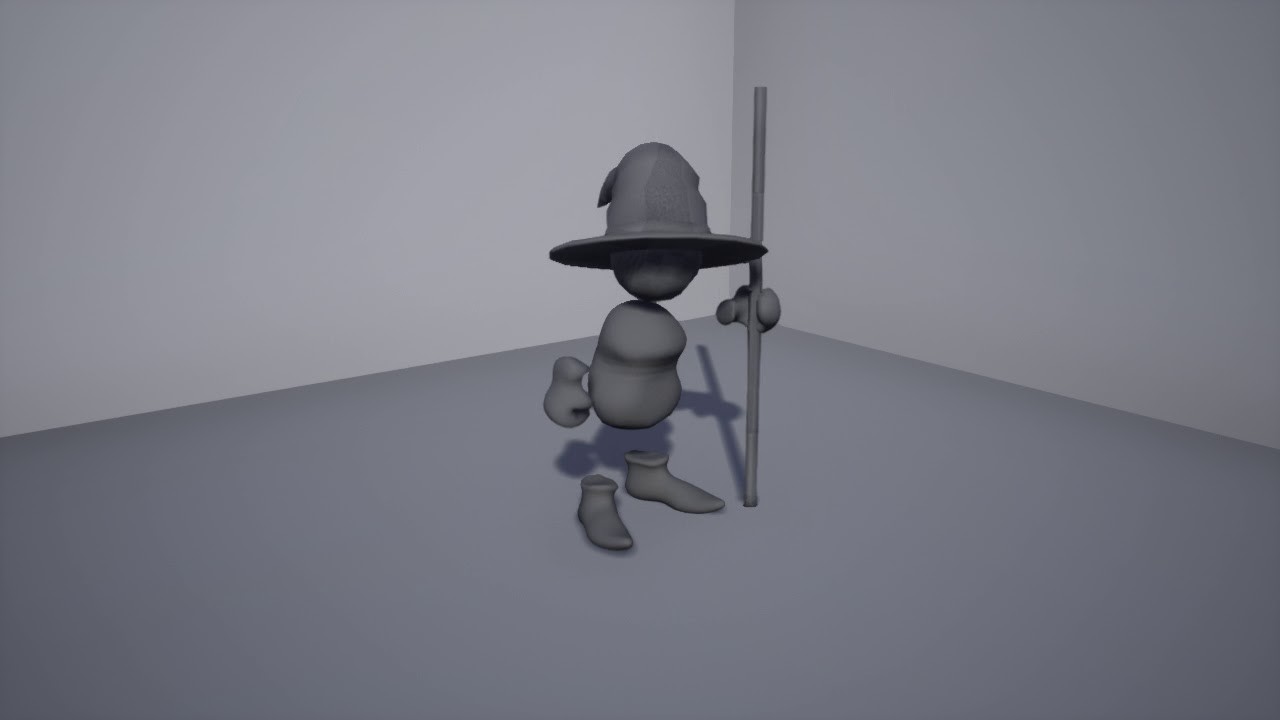 ArtStation - Character Idle Animation - WIP