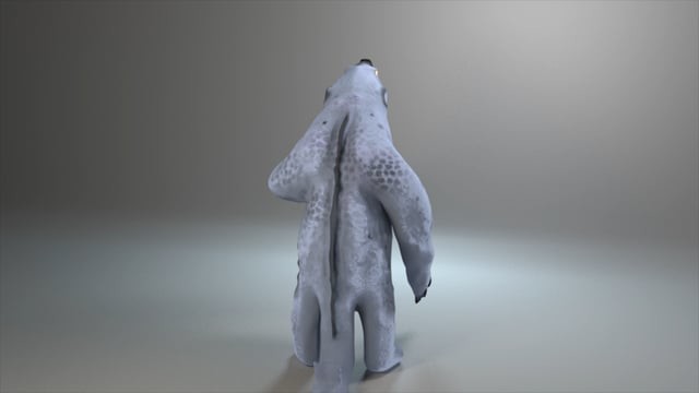 ArtStation - Slothra Kaiju 360 Turnaround