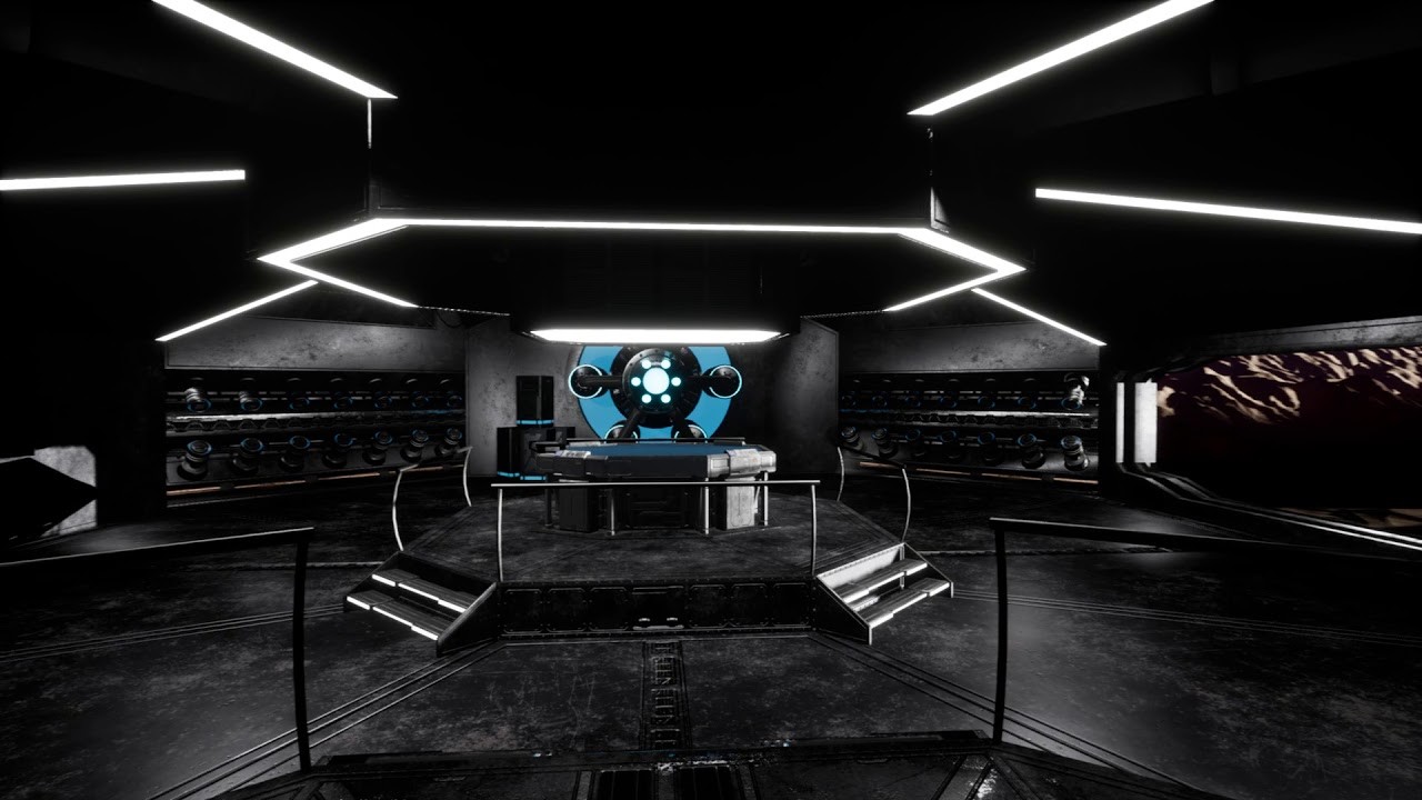 ArtStation - Post apocalyptic Sci Fi Command Center