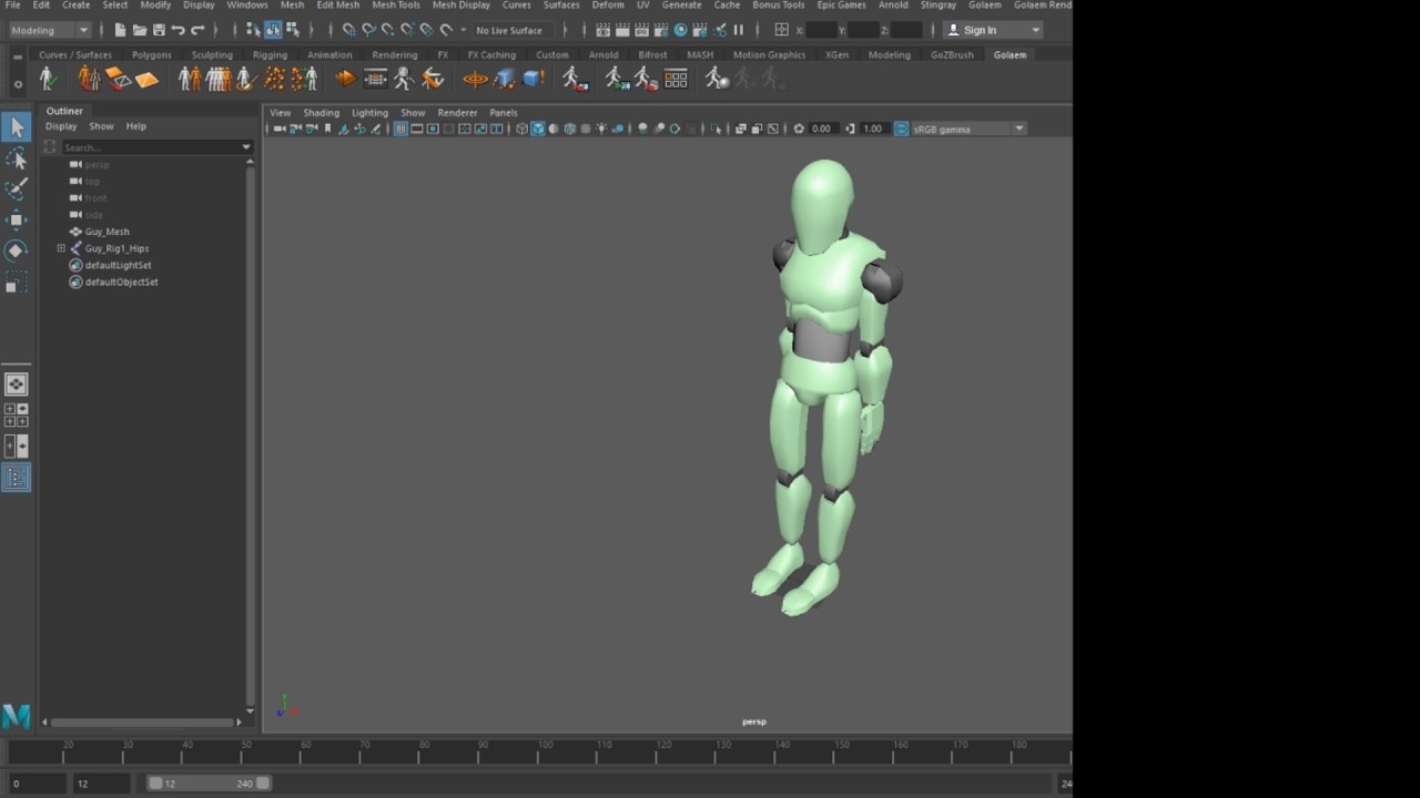 ArtStation - Mobu Motion Capture from Mobu to Maya to Unity
