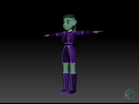 ArtStation - Alien Girl