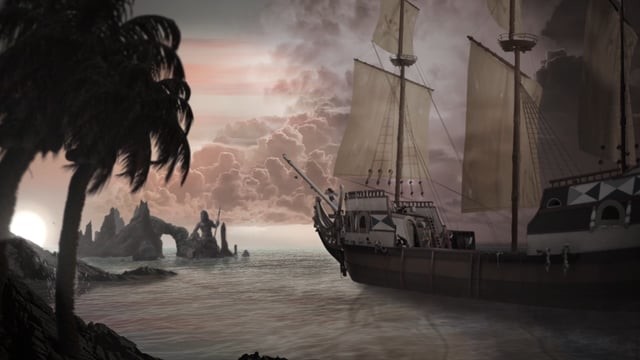 ArtStation - The pirates! - Master CG at Bigrock School