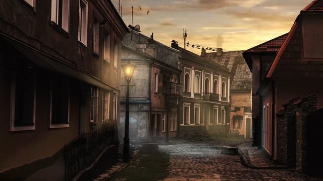 ArtStation - Alley - Master Computer Graphics at Bigrock School