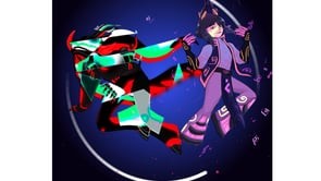 ArtStation - Original Character Fusion Meme [animated album art]