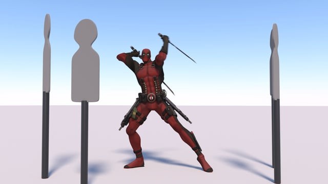 ArtStation - Deadpool Animation