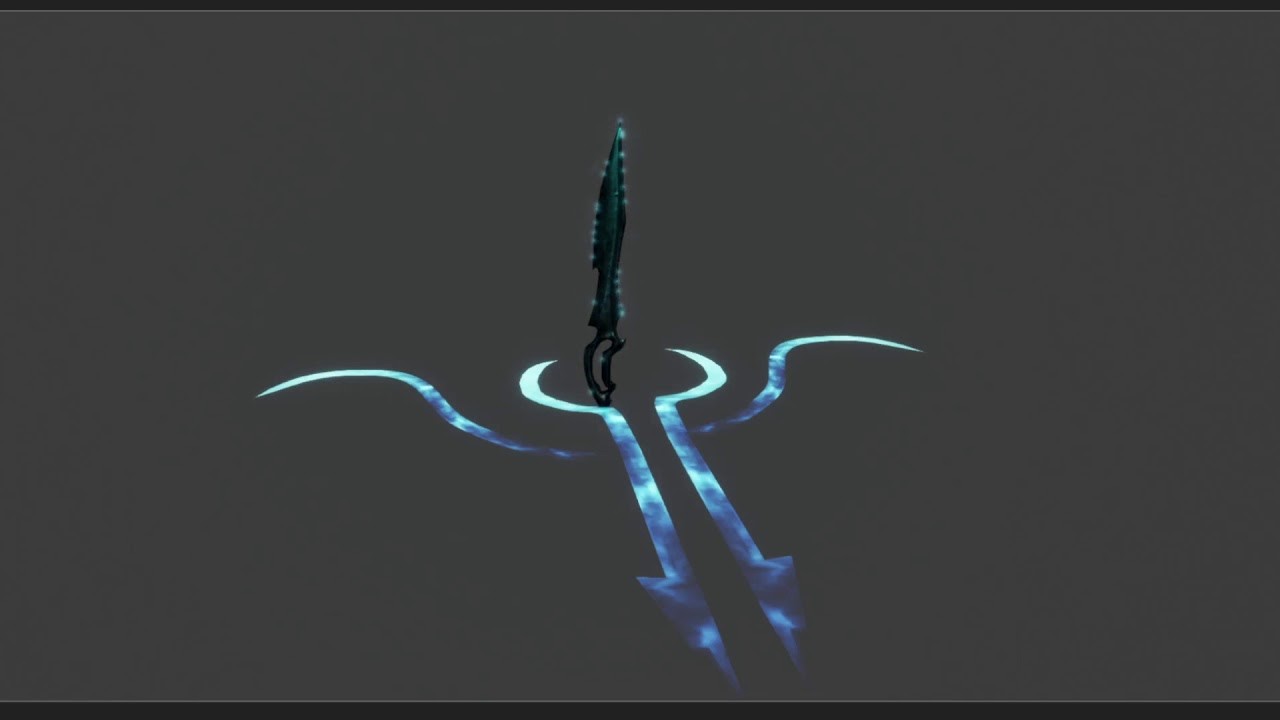 ArtStation - Magic Rune Sword Dissolve (WIP FX week 1)