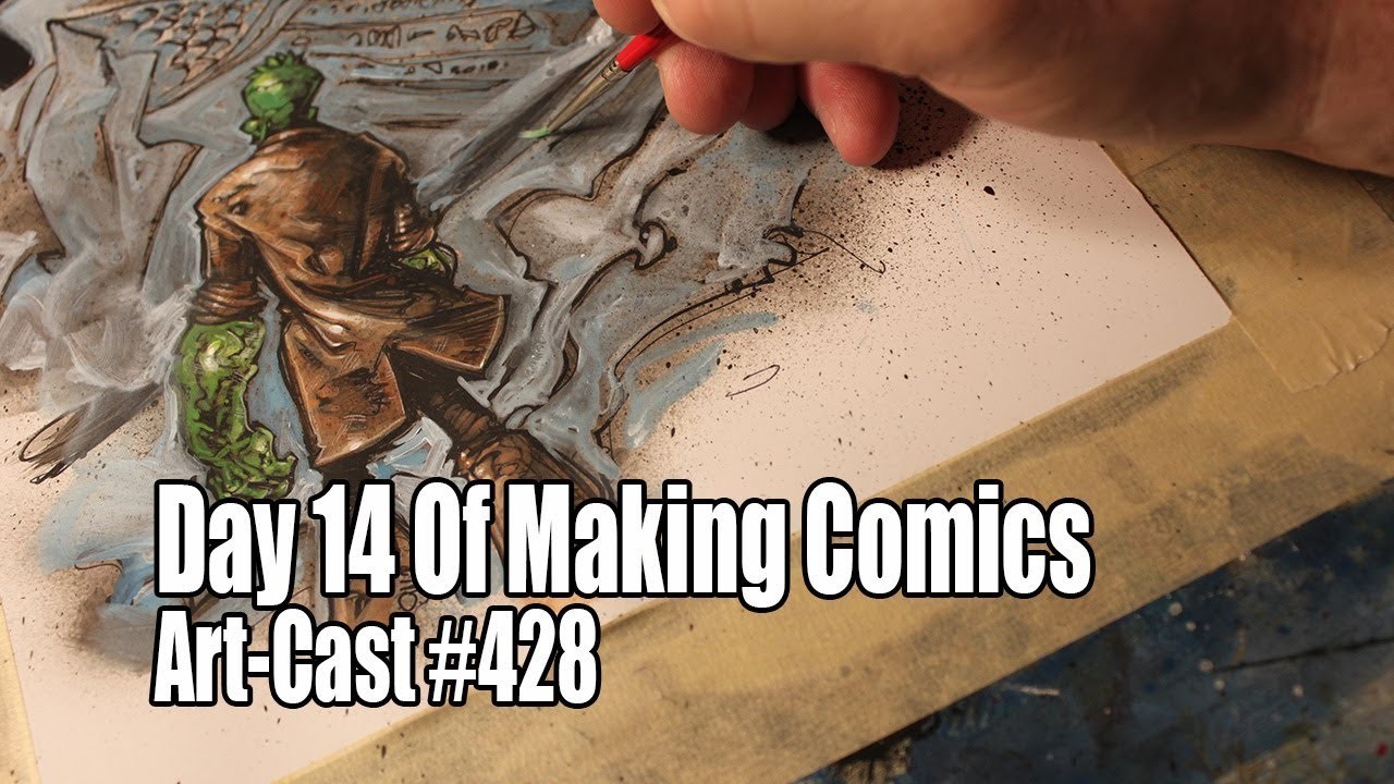 ArtStation - Artcast #428 / Day 14 of 100 Days Of Making Comics