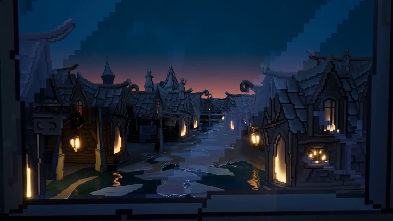 ArtStation - 2D Unreal Lit Scene