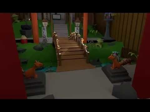 ArtStation - Japanese Garden Game Environment Fly Through