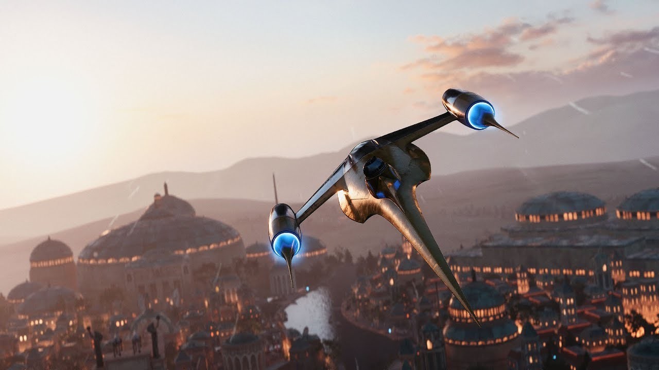 ArtStation - Star Wars: Battlefront 2: Theed City Dusk