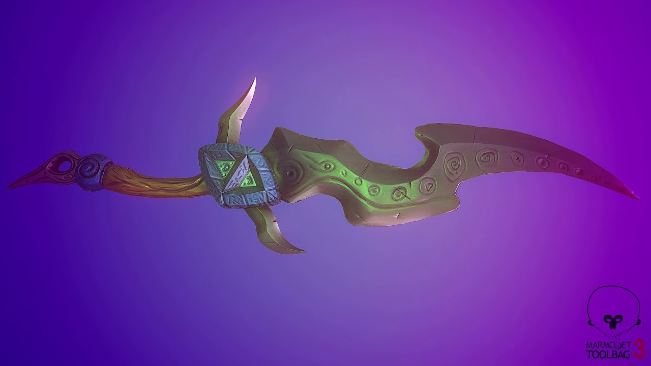 ArtStation - SOUL BREAKER DAGGER