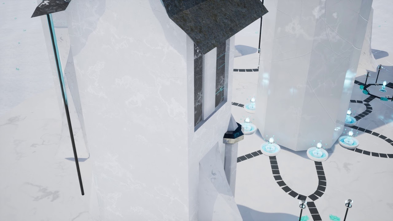 ArtStation - [UE4]Ice Temple Concept