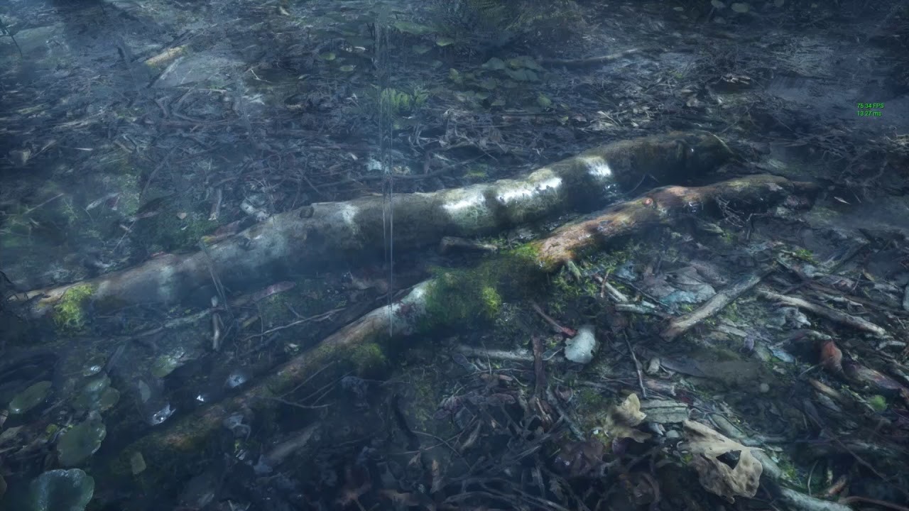 ArtStation - UE4 Forest Land displacement Test