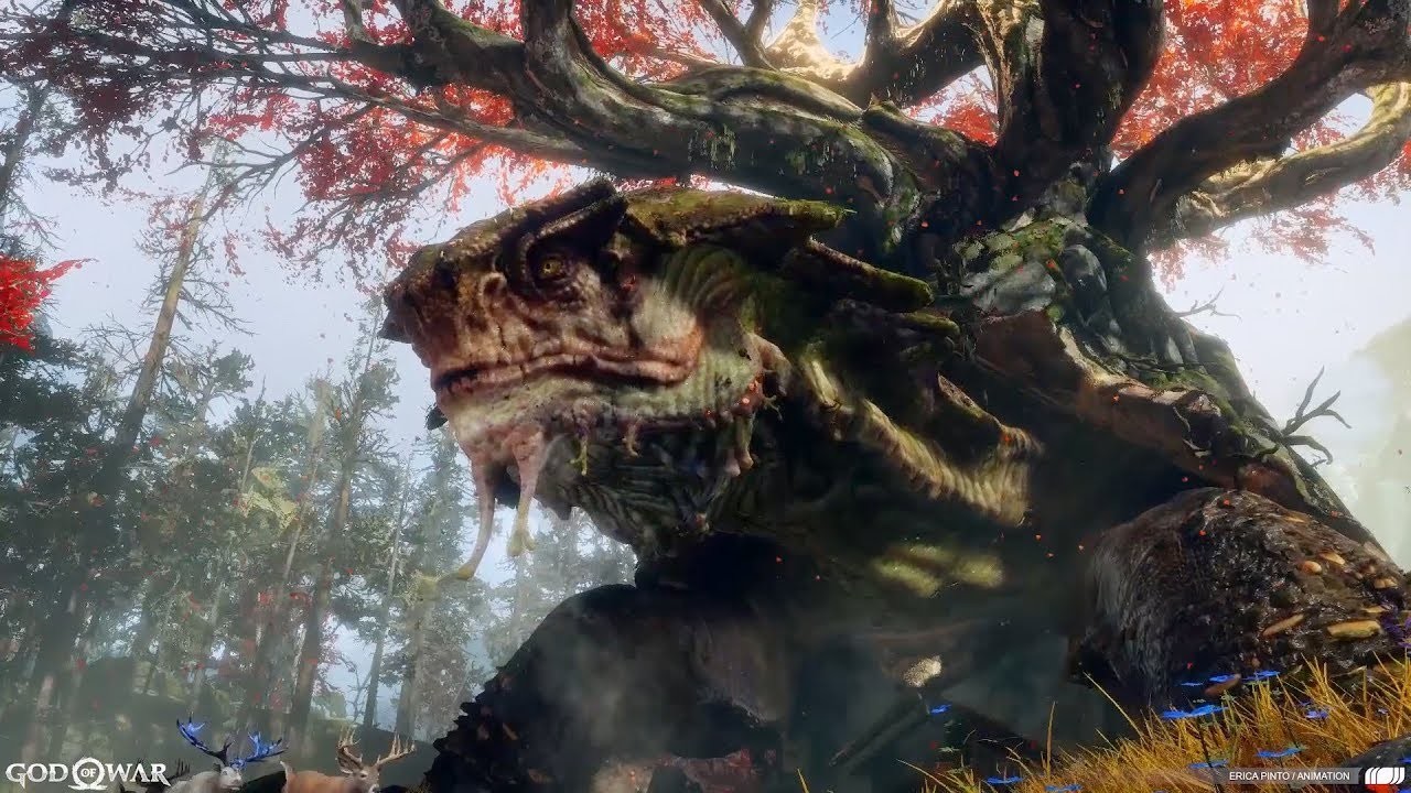 ArtStation - Erica Pinto - God of War (2018) Narrative Animation Reel