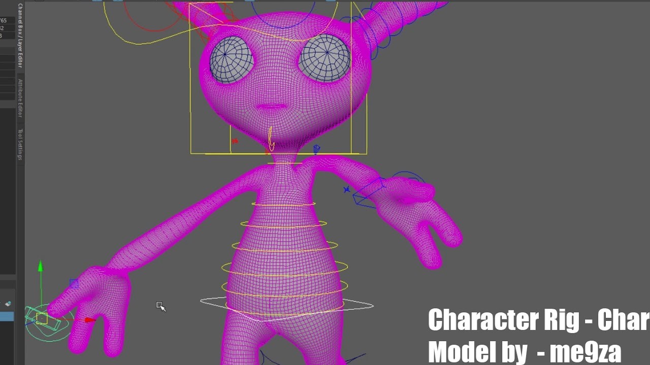 ArtStation - Rabbit Alien RIG