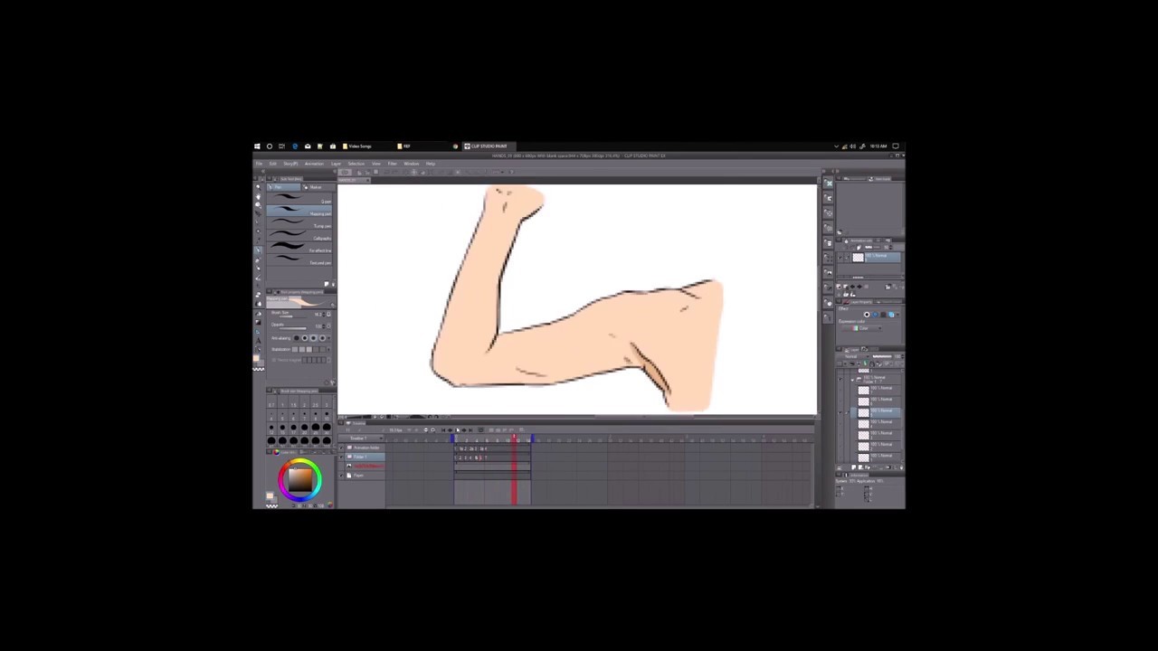 ArtStation - Hand animation frame by frame.