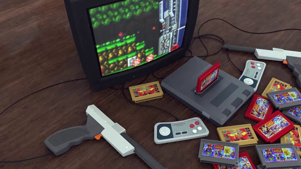 ArtStation - Retro Game Console