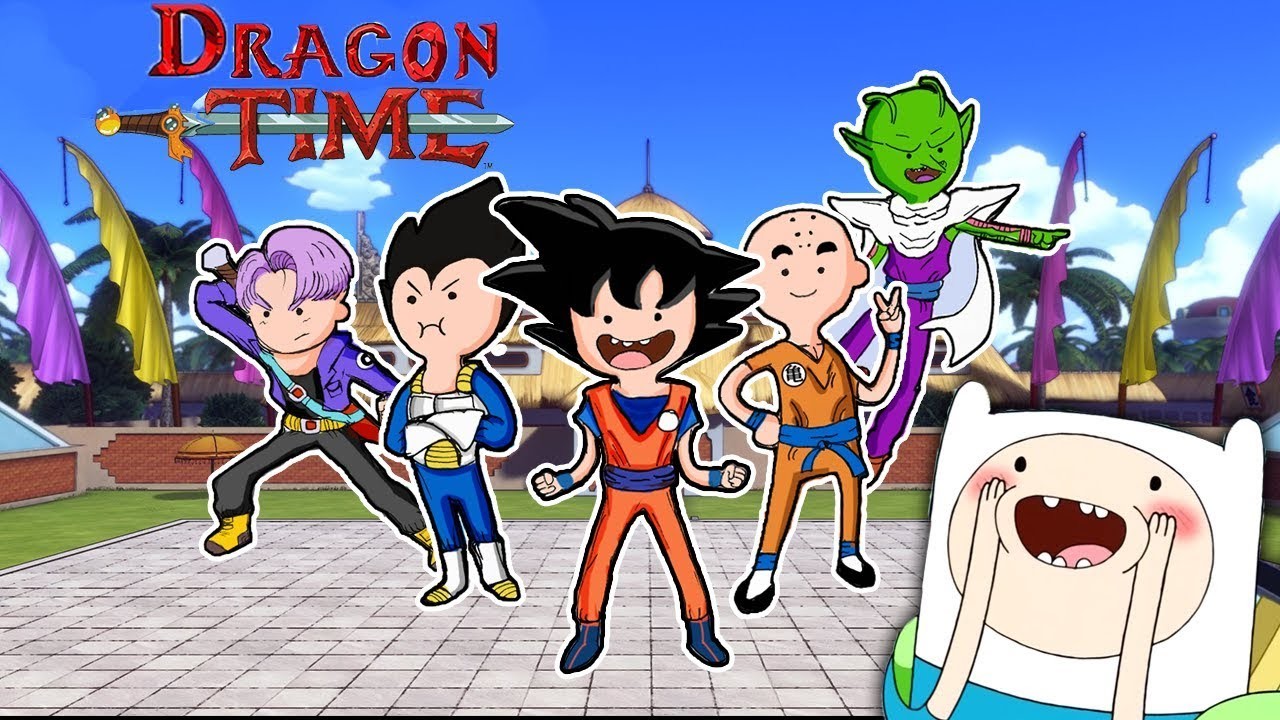 ArtStation - Dragonball characters in adventure time style